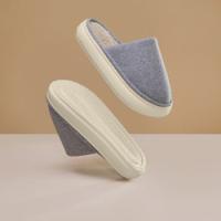 China 2021 Winter New Design Cute Solid Rubber Bacteriostasis Home indoor Slippers Female Thermal Non-slip house Shoes for sale