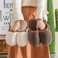 China Wholesale 2021 new high elastic warm inner plush slippers winter fashion unisex indoor non-slip slippers for sale