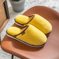 China Wholesale 2021 new high elastic warm inner plush slippers winter fashion unisex indoor non-slip slippers for sale