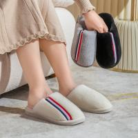 China new design ladies Plush Slippers Women's Autumn/Winter Household Indoor Platform Non-Slip Warm house Shoes floor slipper for sale