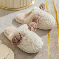 China new arrival Home Slippers Animal Shape Plush Sheep house Indoor Slipper Wholesale Cartoon house shoes for Women for sale