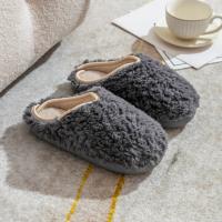 China new design Home Slippers Soft Lightweight house Shoes Breathable Fluffy Plush Slippers For couple custom shoes for sale