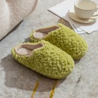 China new design Home Slippers Soft Lightweight house Shoes Breathable Fluffy Plush Slippers For couple custom shoes for sale