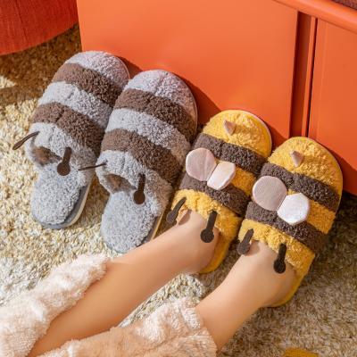China couple animal slippers wholesale new arrival high quality cute house indoor slipper female winter keep warm slides slippers for sale