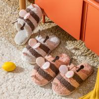 China couple animal slippers wholesale new arrival high quality cute house indoor slipper female winter keep warm slides slippers for sale