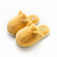 China Ladies winter warm home slippers cartoon cat shoes soft sole house indoor slippers bedroom winter fluffy house shoes for sale