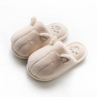 China Ladies winter warm home slippers cartoon cat shoes soft sole house indoor slippers bedroom winter fluffy house shoes for sale