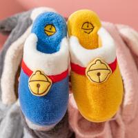 China Ladies Cute Cozy Flat Shoes Plush Fur Customized Slip On Memory Foam Flat Shoes for sale