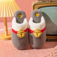China Ladies Cute Cozy Flat Shoes Plush Fur Customized Slip On Memory Foam Flat Shoes for sale