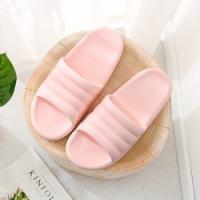China Wholesale summer solid color sandals for lovers indoor home bathing hotel non-slip shock-absorbing slippers for sale