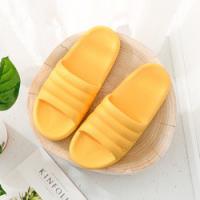 China Wholesale summer solid color sandals for lovers indoor home bathing hotel non-slip shock-absorbing slippers for sale