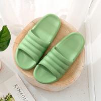 China Wholesale summer solid color sandals for lovers indoor home bathing hotel non-slip shock-absorbing slippers for sale