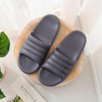 China Wholesale summer solid color sandals for lovers indoor home bathing hotel non-slip shock-absorbing slippers for sale