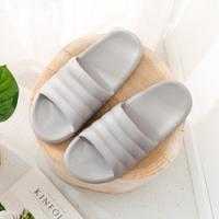 China Wholesale summer solid color sandals for lovers indoor home bathing hotel non-slip shock-absorbing slippers for sale