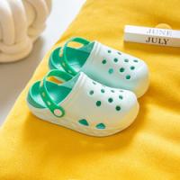 China 2021 new children's hole shoes non-slip boys and girls sandals summer indoor kids home wear-resistant slippers for sale