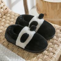 China Wholesale new style winter imitation rabbit fur home bag heel slippers ladies thick-soled cute plush indoor house shoes for sale