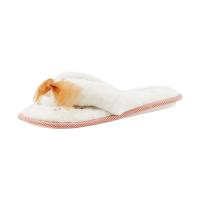 China 2020 women house Indoor Slippers Ladies Warm spring lovely Faux Fur flip flops custom flip flops for sale