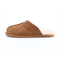 China Womens Leather Warm Comfy Winter Slippers Fluffy Breathable house Indoor wool Slippers for sale