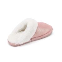 China New Design Winter Sequin wool Slippers Pink Bling Bling Ladies house Indoor Slippers for sale