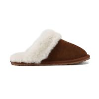 China High quality real wool slippers fluffy fur house indoor winter slippers for sale