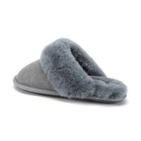 China women solid color real wool slippers fluffy fur house indoor winter slippers for sale