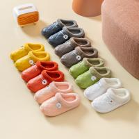 China Newly listed net celebrity waterproof plush slippers for couples winter Bag heel warm non-slip slippers for sale