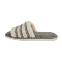 China women Winter Fashion Striped Fabric Slippers multi- layer memory foam Sole Home indoor Slippers for sale