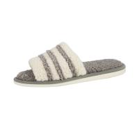 China women Winter Fashion Striped Fabric Slippers multi- layer memory foam Sole Home indoor Slippers for sale
