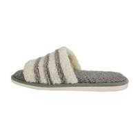 China women Winter Fashion Striped Fabric Slippers multi- layer memory foam Sole Home indoor Slippers for sale