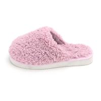 China Women Winter Shoes House indoor Slipper Plush ladies Warm pink Fluffy slippers for sale