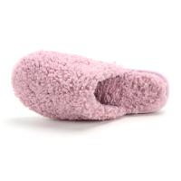 China Women Winter Shoes House indoor Slipper Plush ladies Warm pink Fluffy slippers for sale