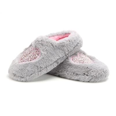 China Hot Sale Fluffy Fur Winter Slippers house Indoor slippers Women Fashion Plush Slippers for sale