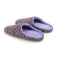China Leopard grain Slippers Women Winter New Warm Shoes Plush Soft house Indoor Anti-slip Floor Slippers for sale