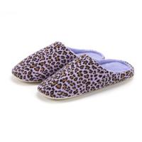 China Leopard grain Slippers Women Winter New Warm Shoes Plush Soft house Indoor Anti-slip Floor Slippers for sale