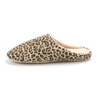 China Leopard grain Slippers Women Winter New Warm Shoes Plush Soft house Indoor Anti-slip Floor Slippers for sale