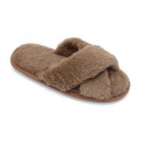China Women Faux Fur Slippers Warm open toe House indoor Slippers Home Slippers for Girls for sale