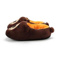 China Winter Warm house Indoor Slippers Soft Bottom Non-slip Home Slippers Cute Cartoon Animal Women Slippers for sale