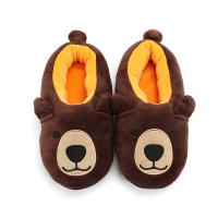 China Winter Warm house Indoor Slippers Soft Bottom Non-slip Home Slippers Cute Cartoon Animal Women Slippers for sale