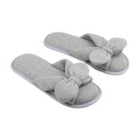 China Lovely Grey Women Casual Flat Shoes Autumn Winter  Soft Indoor for sale