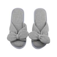 China Lovely Grey Women Casual Flat Shoes Autumn Winter  Soft Indoor for sale