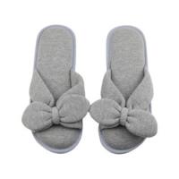 China Lovely Grey Women Casual Flat Shoes Autumn Winter  Soft Indoor for sale