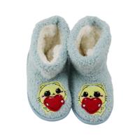 China winter house indoor cute cat warm boots for children kids boots cartoon animal flat home slippers for sale