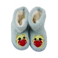 China winter house indoor cute cat warm boots for children kids boots cartoon animal flat home slippers for sale