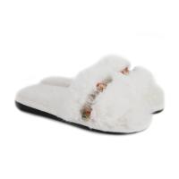 China Women Shoes Women faux Fur Slippers  Home Slipper Lady Casual Flat Slipper  Platform Plush for sale