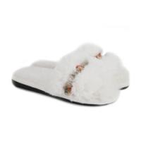 China Women Shoes Women faux Fur Slippers  Home Slipper Lady Casual Flat Slipper  Platform Plush for sale