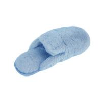 China women lovely pink fluffy house indoor slippers with TPR sole faux fur slippers for sale