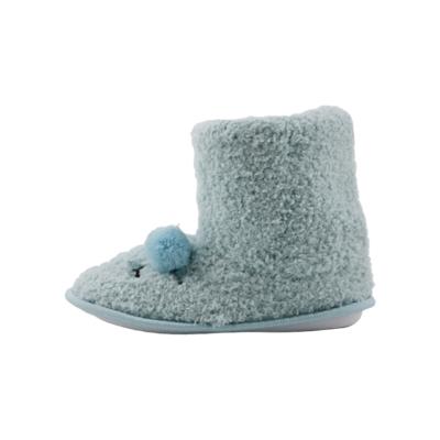 China Lovely Soft Plush faux fur  Washable Home boots children house Indoor Slippers for sale
