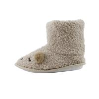 China Lovely Soft Plush faux fur  Washable Home boots children house Indoor Slippers for sale
