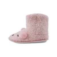 China Lovely Soft Plush faux fur  Washable Home boots children house Indoor Slippers for sale