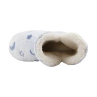 China women house indoor non-slip slippers winter thick warm plush home boots for sale